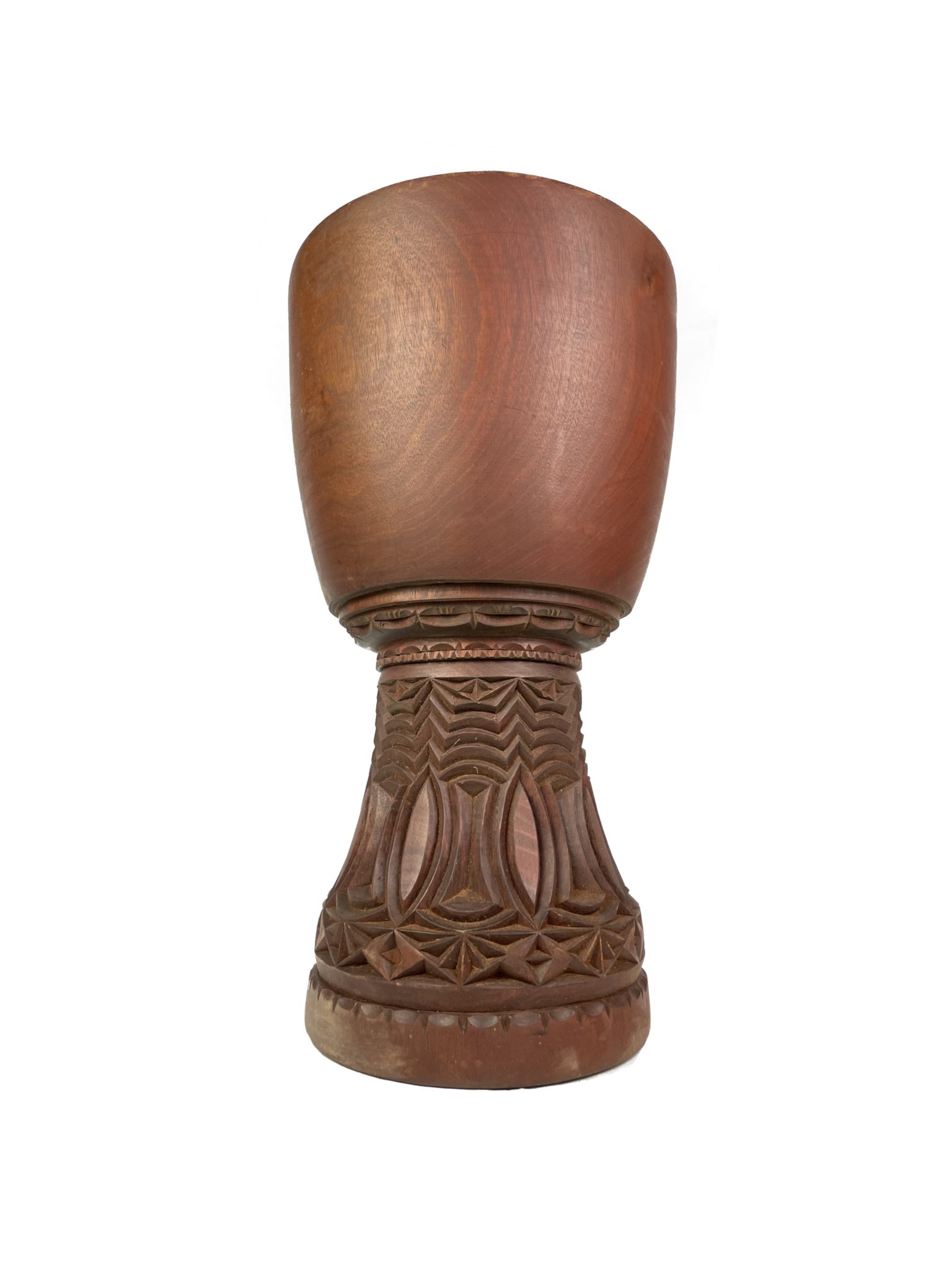 Djembé sur mesure du MALI en bois de Diala / Acajou | L'atelier kora ...